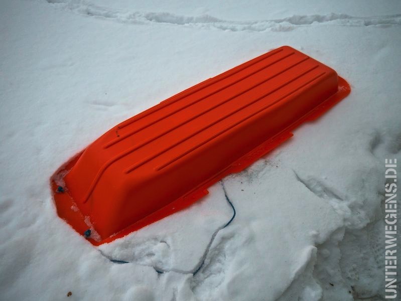 Gepäck Schlitten für den Winter – Paris Expedition | UNTERWEGENS.DE